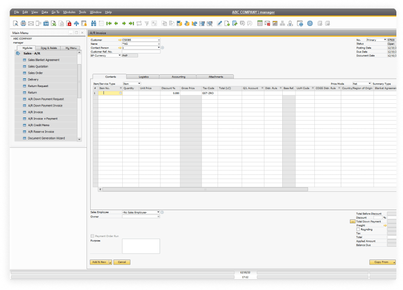 SAP Business One Philippines - DynamIQes